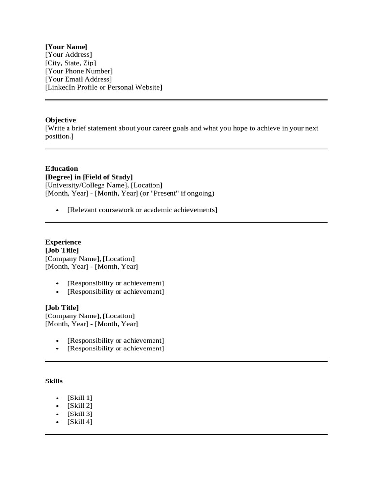 Sample Resume1 | PDF