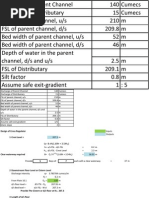 Head and Cross Regulators | PDF | Canal | Continuum Mechanics