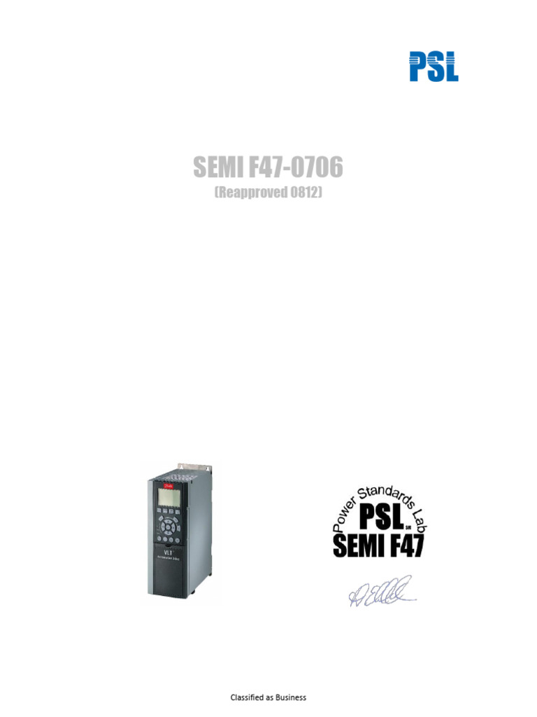 PSL F47 DANF-023A FC102 FC202 SeriesREV01 | PDF | Electronics ...