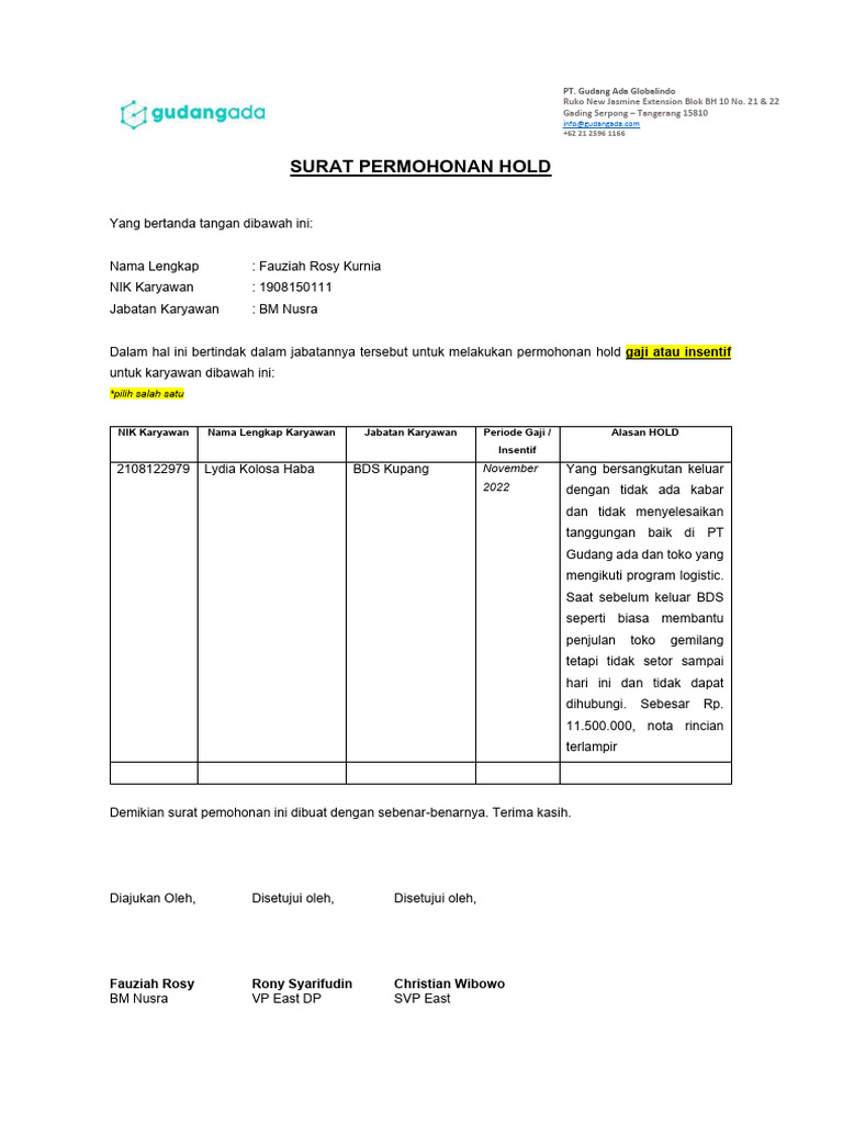 Memposting Status | PDF