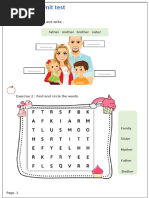 My Body - Grade 1 | PDF