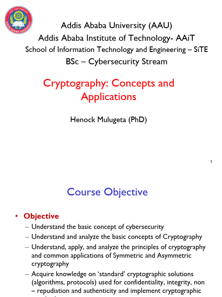 chapter 1 | PDF | Cryptography | Security Hacker