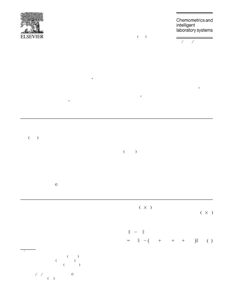 On The Difference Between Low Rank and S | PDF | Principal Component ...