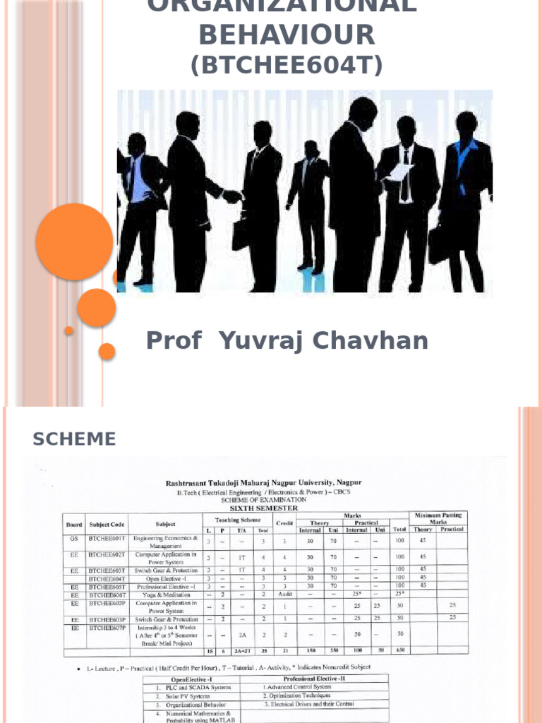 Chapter 1 - Introduction To Organizational Behaviour | PDF ...