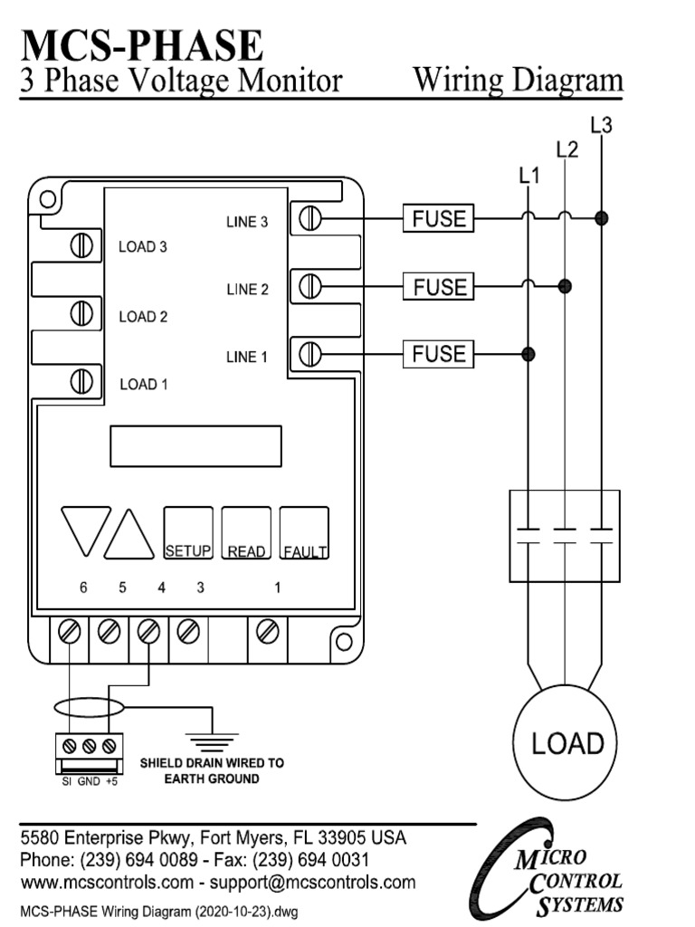 MCS-PHASE Wiring Diagram | PDF
