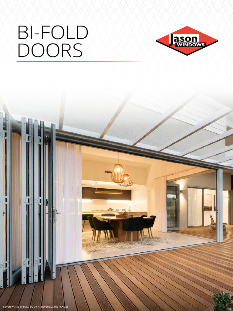 Jason Bi-Fold Doors: Features & Specs | PDF | Door | Building Insulation