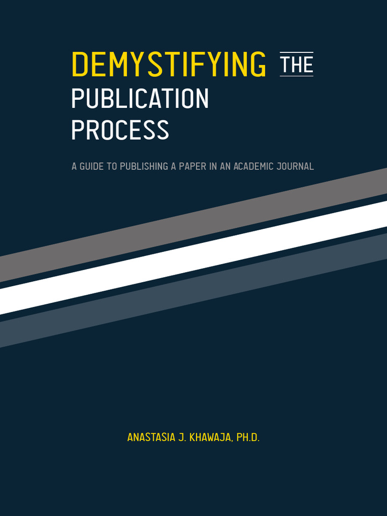 A Guide To Publishing Papers in An Academic Journal | PDF | Verb ...