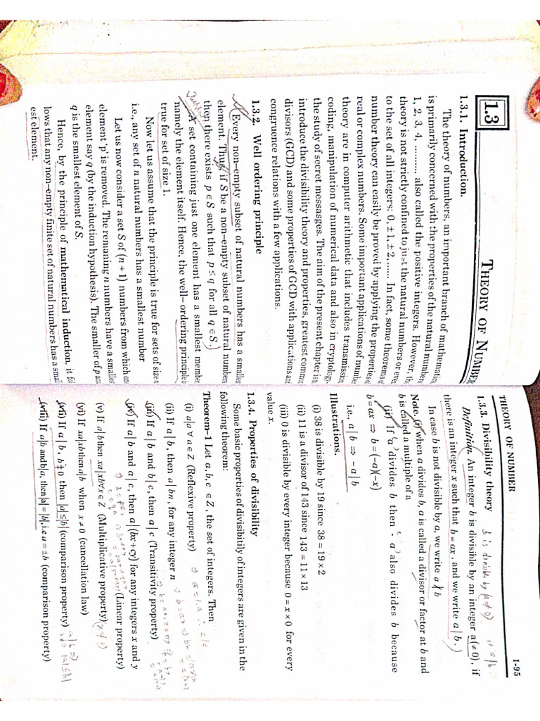 Theory Of Numbers | PDF