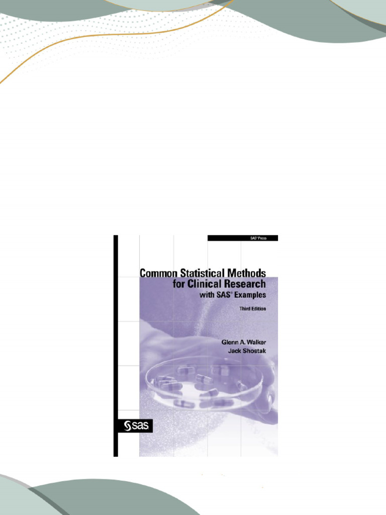 Complete Download Common Statistical Methods for Clinical Research with ... Complete Download Common Statistical Methods for Clinical Research with ...