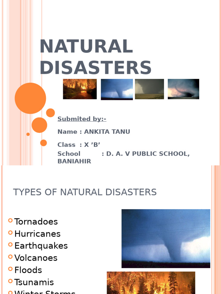 Natural Disasters | PDF | Volcano | Tsunami
