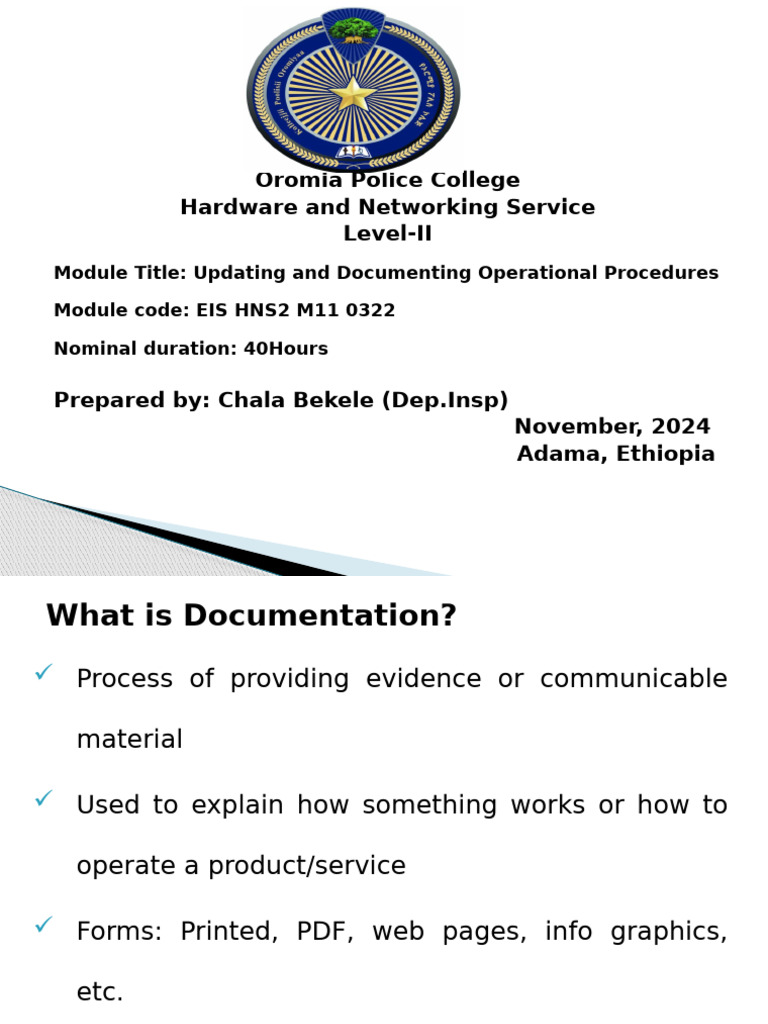 Updating and Documenting Operational | PDF | Accuracy And Precision ...