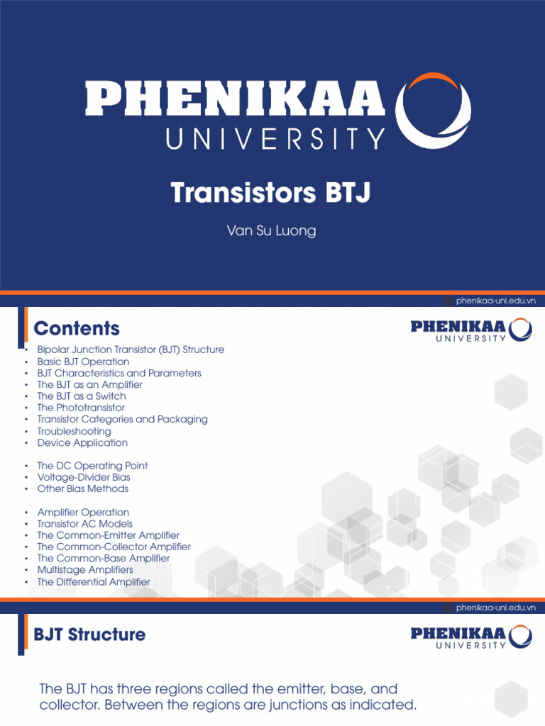 Chapter 3. BJT-rev12032023 | PDF | Bipolar Junction Transistor | Electronic Circuits
