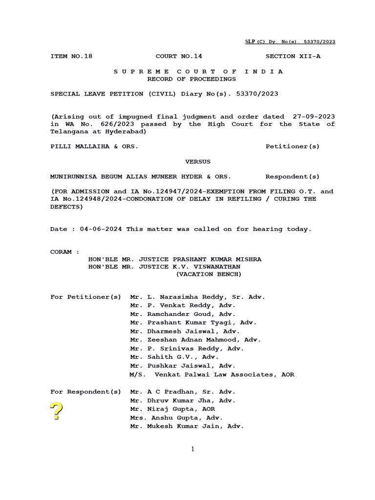 SLP 53370 | PDF | Judiciaries | Courts