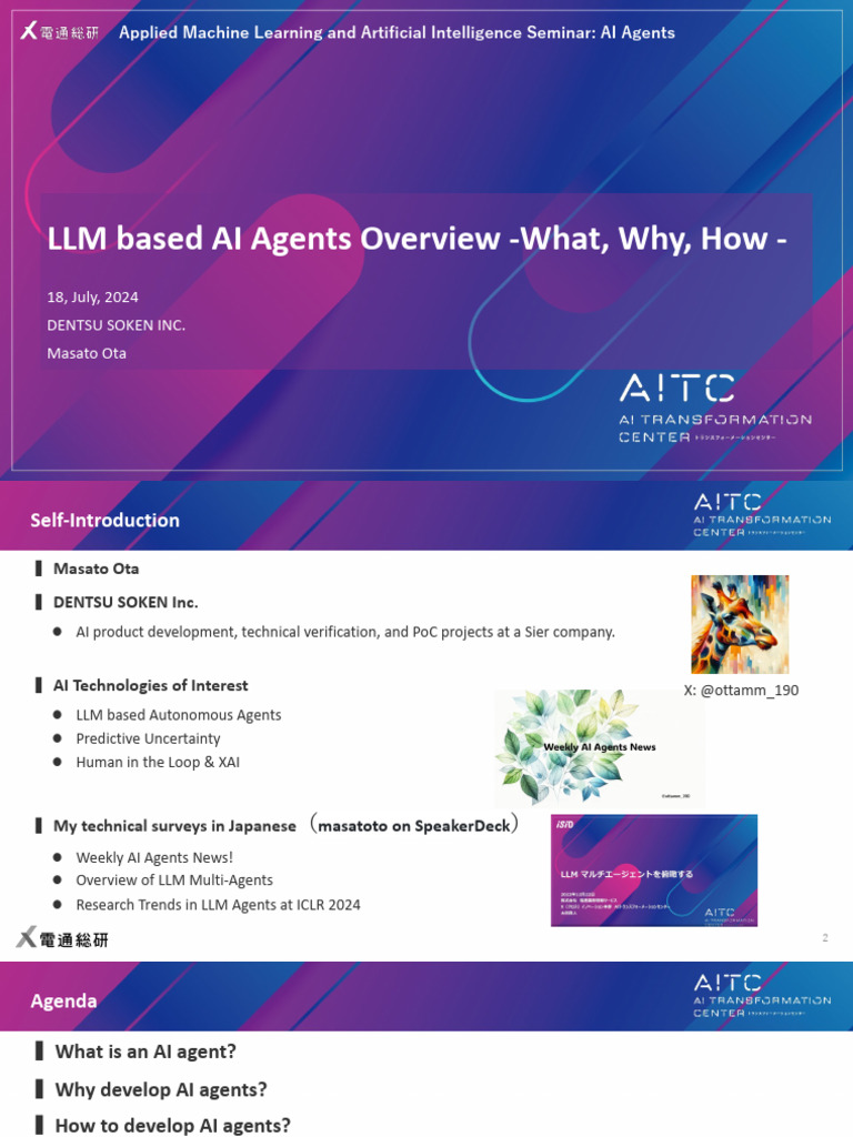 ai_agent_overview | PDF | Artificial Intelligence | Intelligence (AI) & Semantics