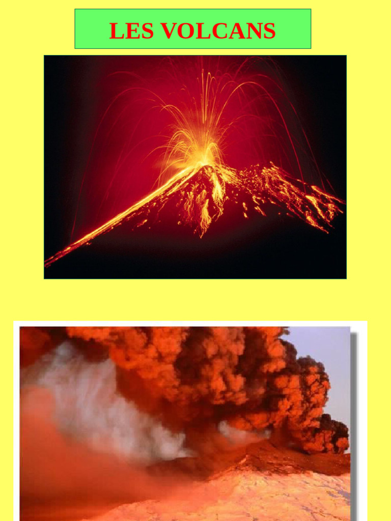 Les Volcans - PPT Version 1 | PDF | Volcan | Types d'éruptions volcaniques