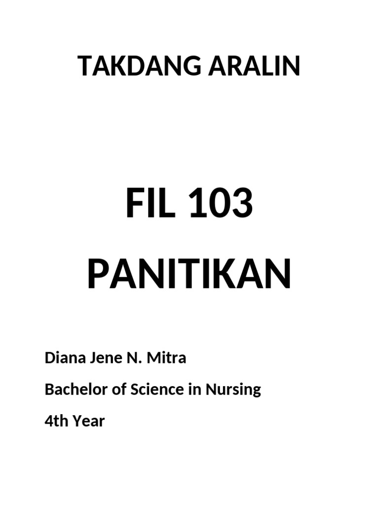 Takdang Aralin-Wps Office | PDF