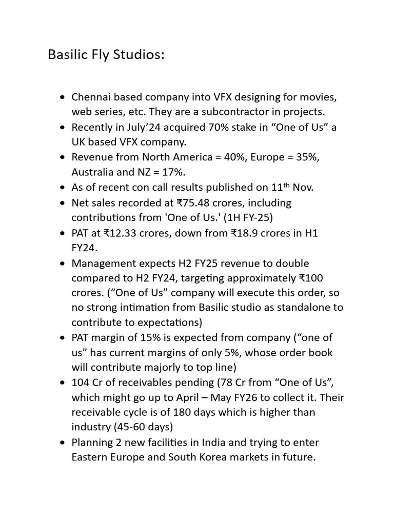 Basilic Fly Studios | PDF