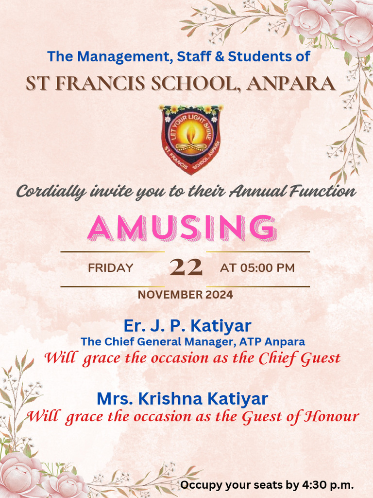 Annual Day Invitation-20277 | PDF