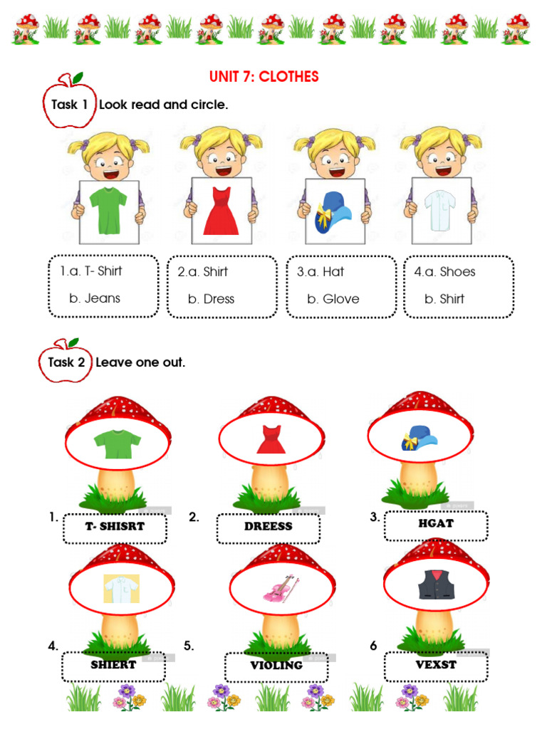 UNIT 7 CLOTHES | PDF | Style | Softlines (Retail)