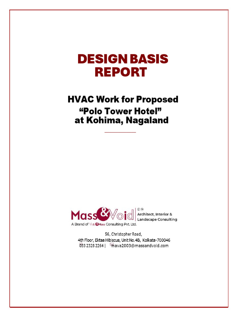 Hvac DBR Polo Tower Hotel 13.12.24 | PDF | Ventilation (Architecture ...