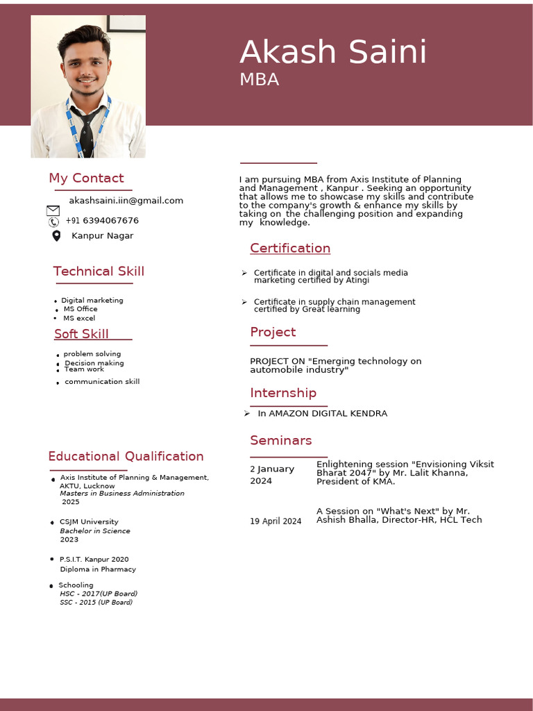 Akash Resume | PDF