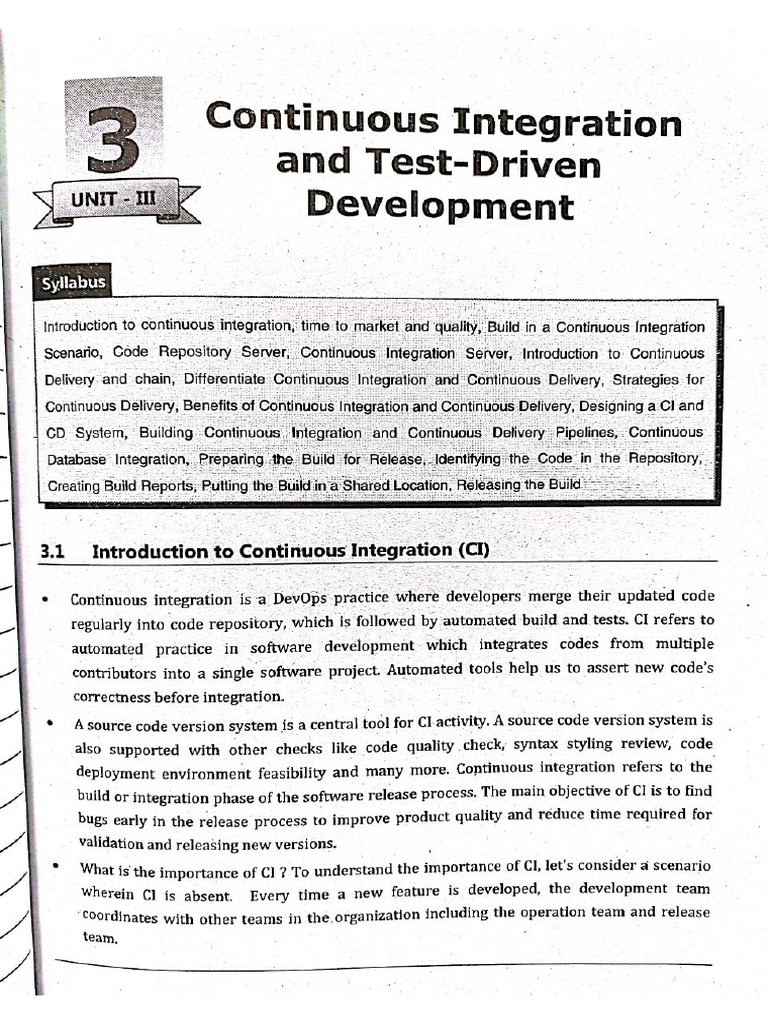 DevOps Units 3-6 | PDF