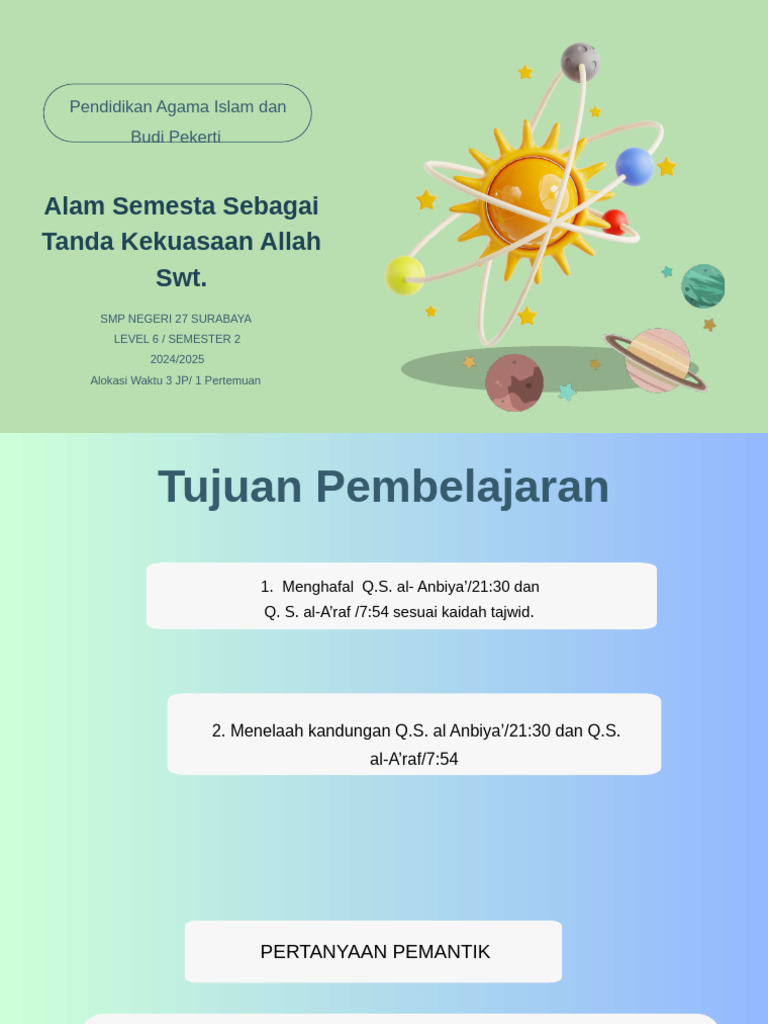Husnul Alam Semesta | PDF