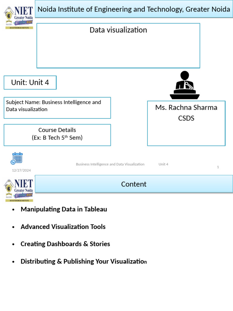 Unit4_BIDV | PDF | Business Intelligence | Storytelling