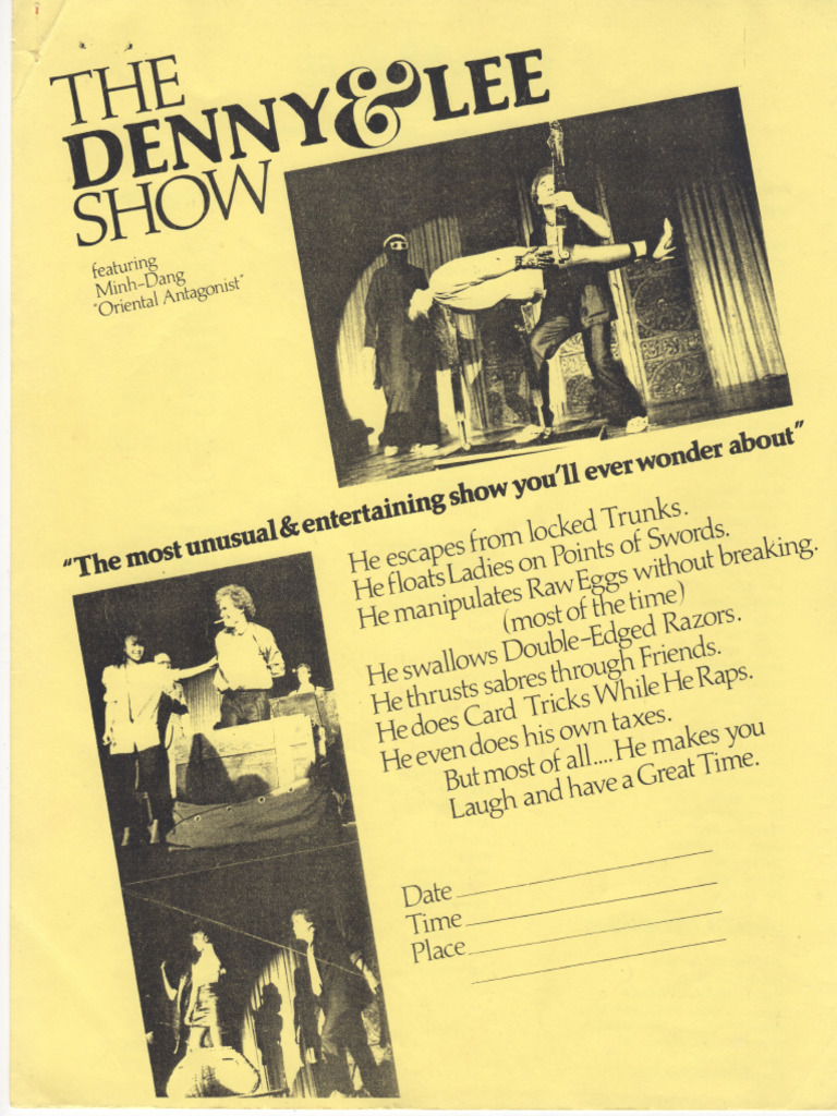 Denny&Lee Show | PDF