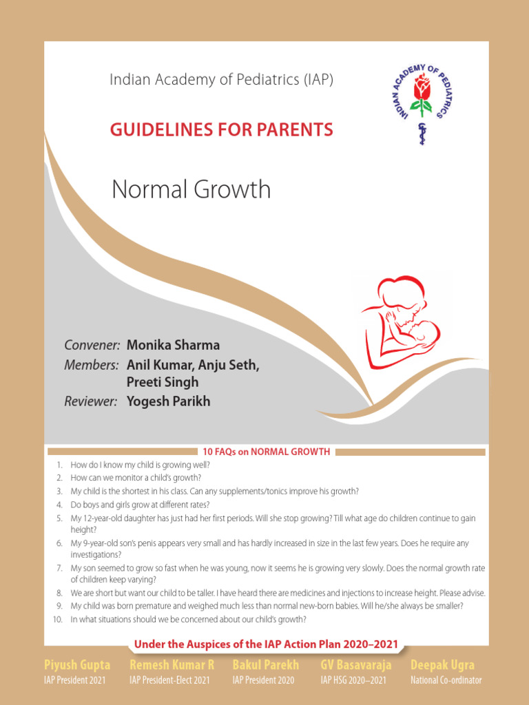 Ch 22 IAP Parental Guide for How My Child Grows | PDF | Preterm Birth ...