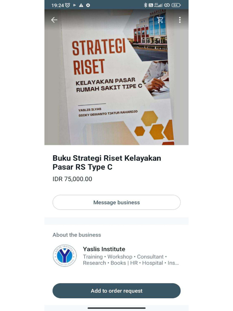 Buku Strategi Riset RS | PDF