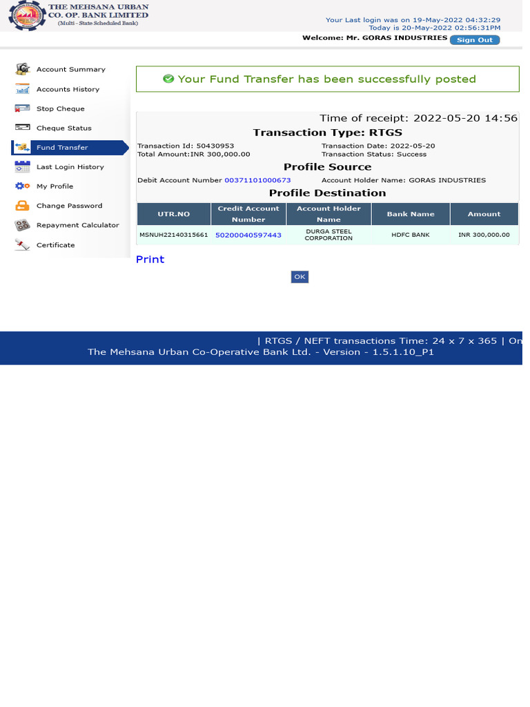IB Internet Banking 2 | PDF