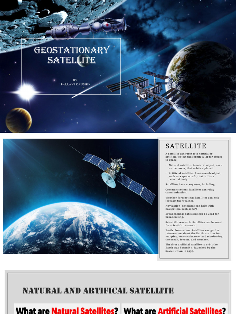 GEOSTATIONARY SATELLITE | PDF | Satellite | Orbit
