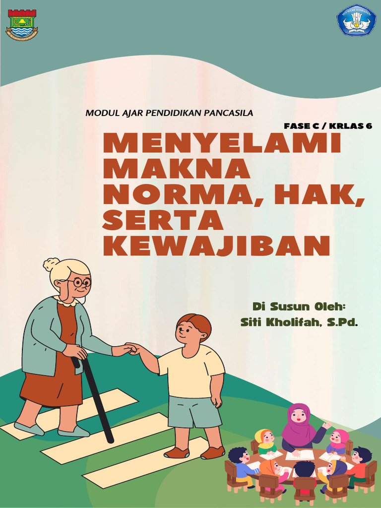 Modul Ajar Pendidikan Pancasila - Memahami Norma, Hak, dan Kewajiban - Fase C.pdf_compressed | PDF