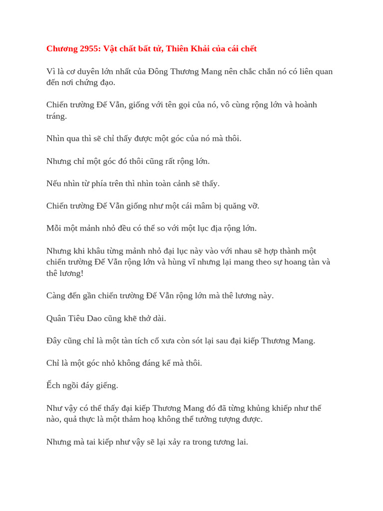 Chương 2955-Nguyễn Lý | PDF