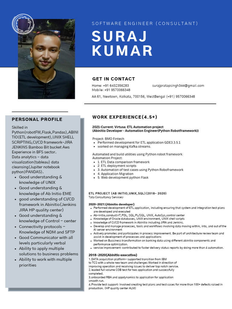 Suraj Kumar | PDF | Computing | Information Technology Management