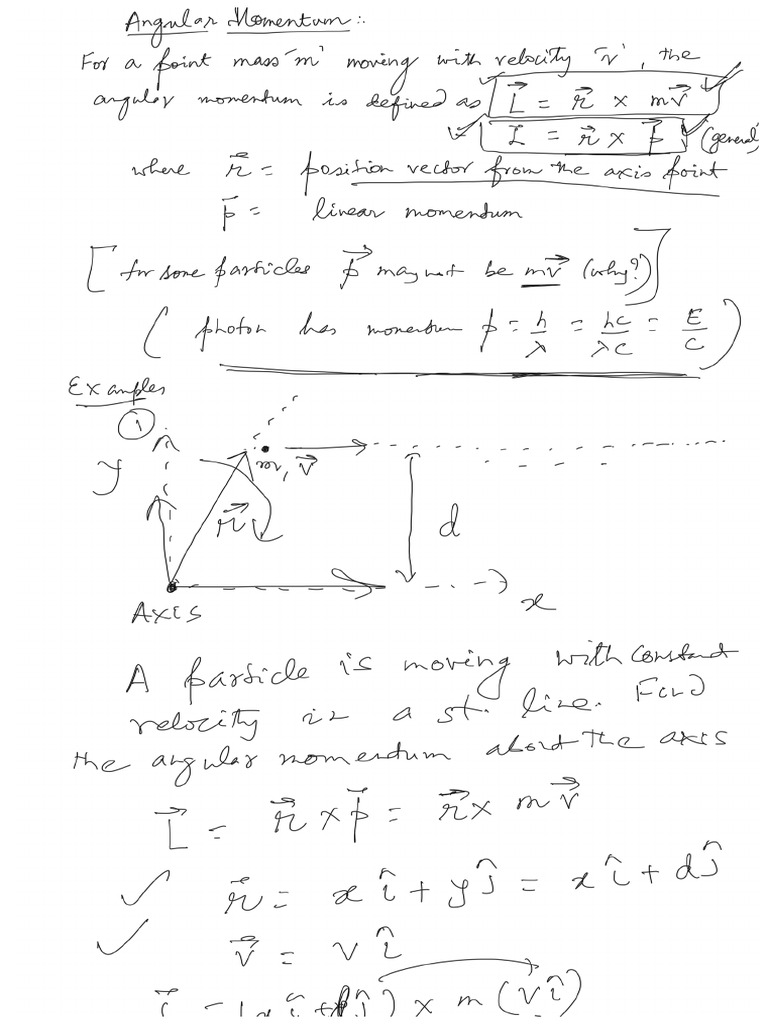 Angular momentum | PDF
