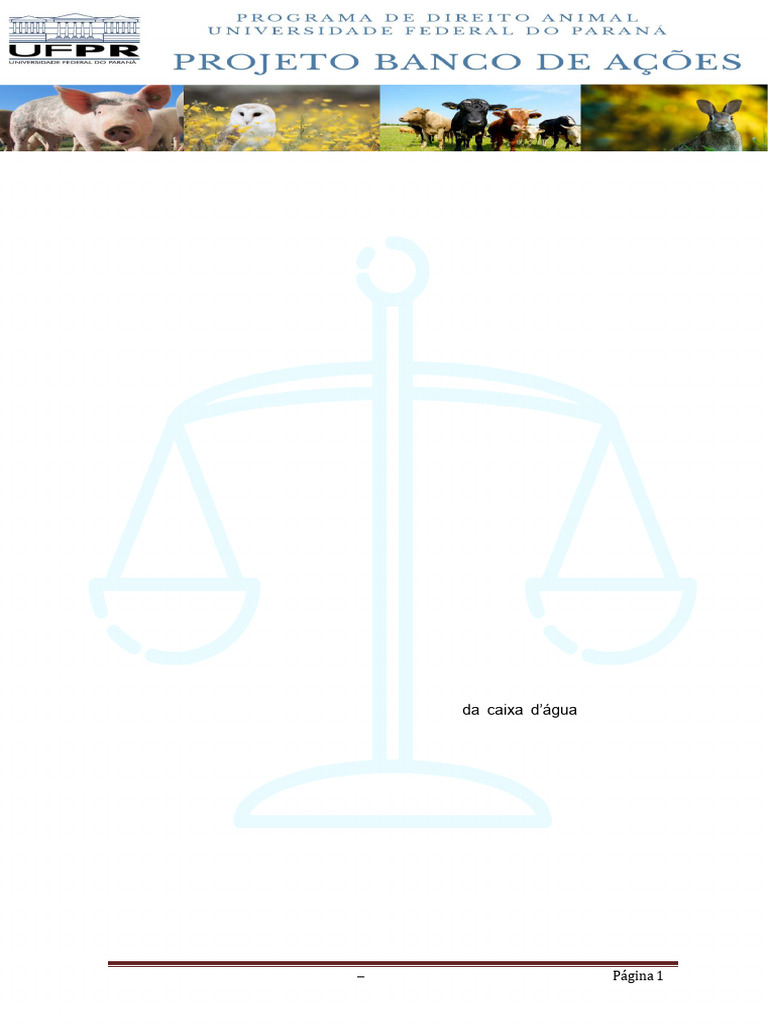 MODELO DE PETIÇÃO - ANIMAL ABANDONADO POR MEIO DE TUTOR OU ONG X ...