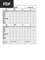 Torque Inspection Log Sheet | PDF
