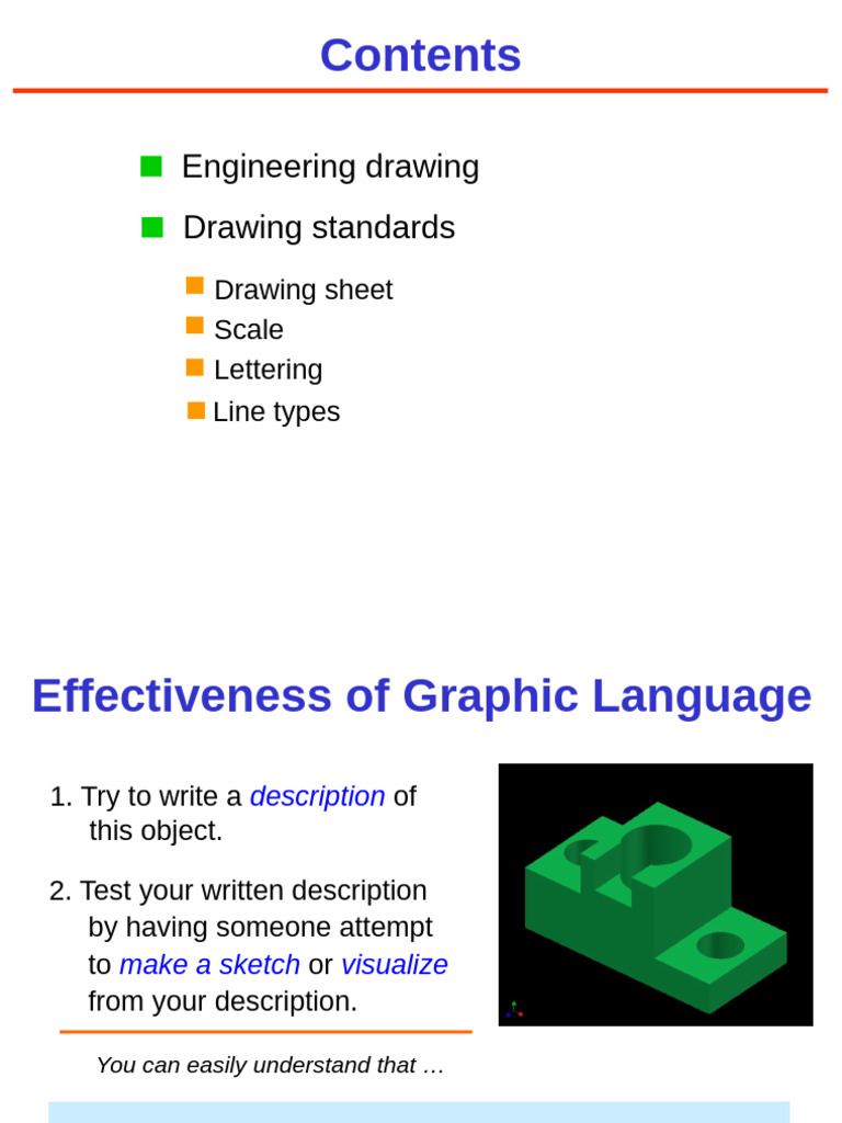 Engineering Drawing Standards Guide | PDF | Drawing