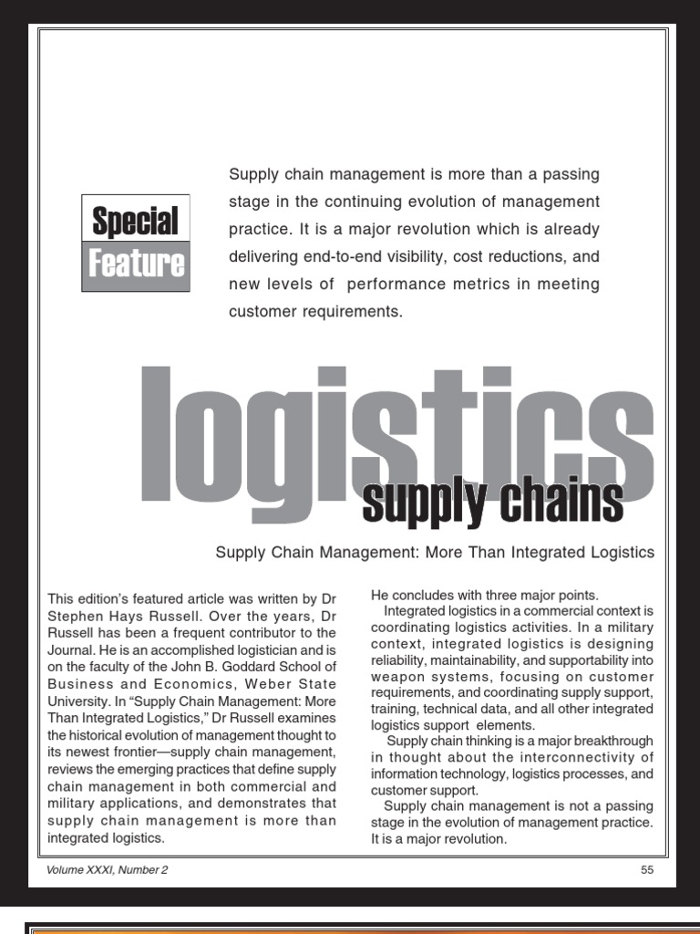 Logistics Military | PDF