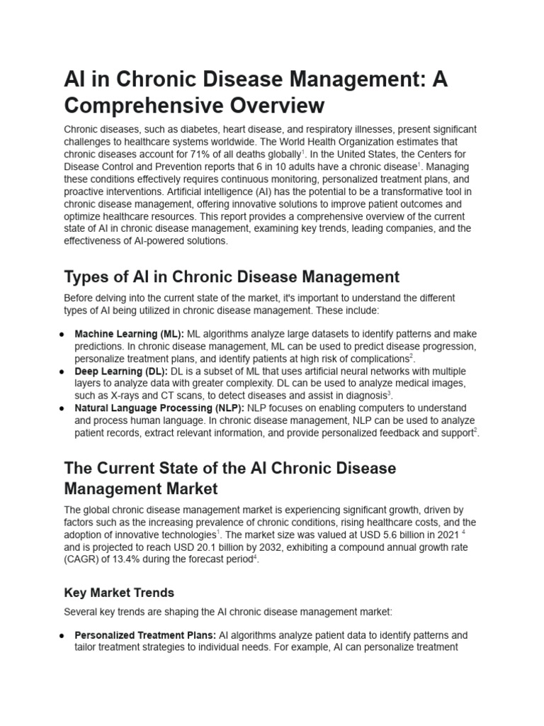 AI Chronic Disease Management Systems_ | PDF | Intelligence (AI ...