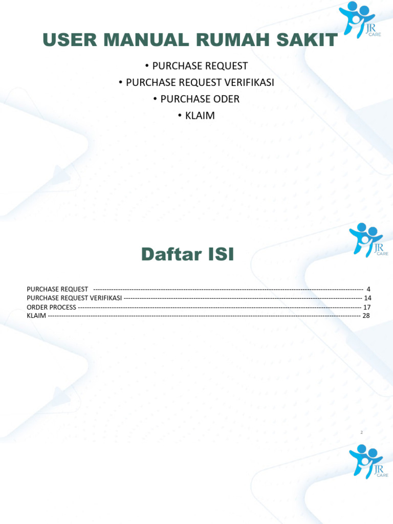 00 220929 035444 00 48 User Guide Modul 3 Dan 4 Rumah Sakit | PDF