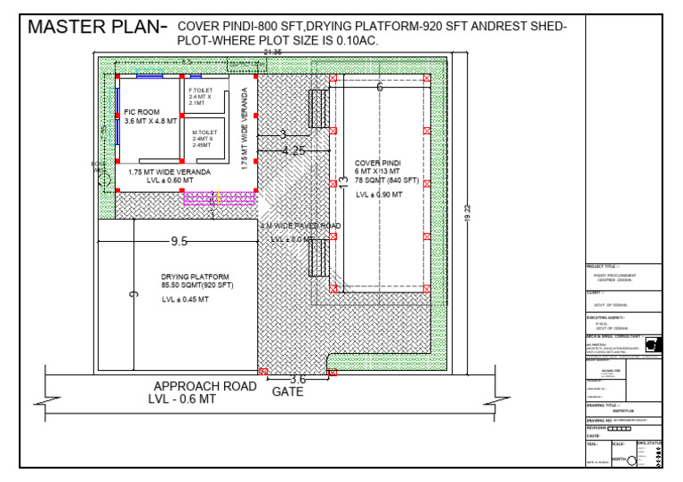 Master Plan-800 With 0.10 Ac Land | PDF