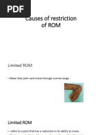 Joint Capsular Patterns | PDF | Anatomical Terms Of Motion ...