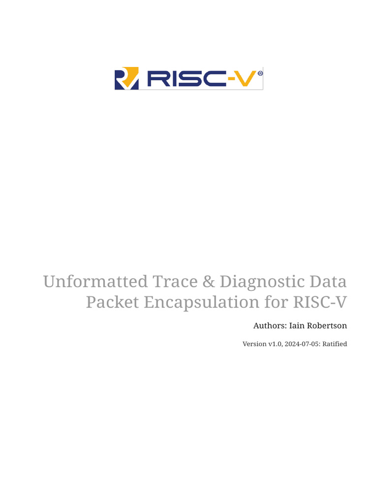 e-trace-encap | PDF | Network Packet | Bit