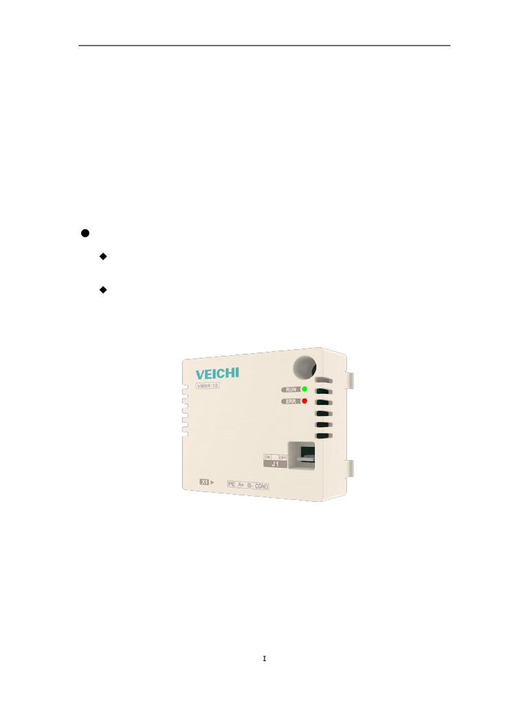 EN-VMBR-10 Modbus RTU Fieldbus Module Manual V1.0 | PDF | Data Transmission | Computing