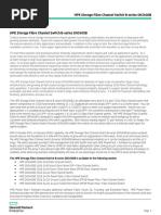 HPE SN6700B Datasheet | PDF | Scalability | Cloud Computing