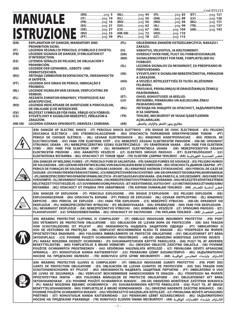 Istruzione: Manuale | PDF