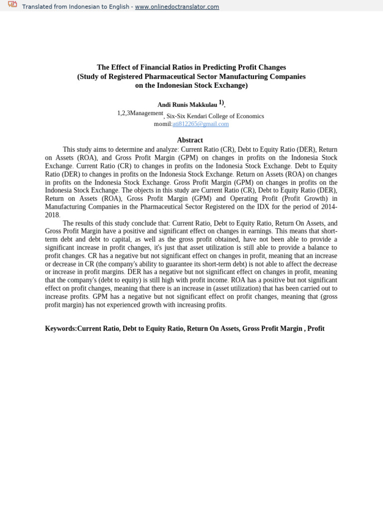 JURNAL SAMIATI STIE - Vivin Malaringgi - Id.en | PDF | Coefficient Of ...